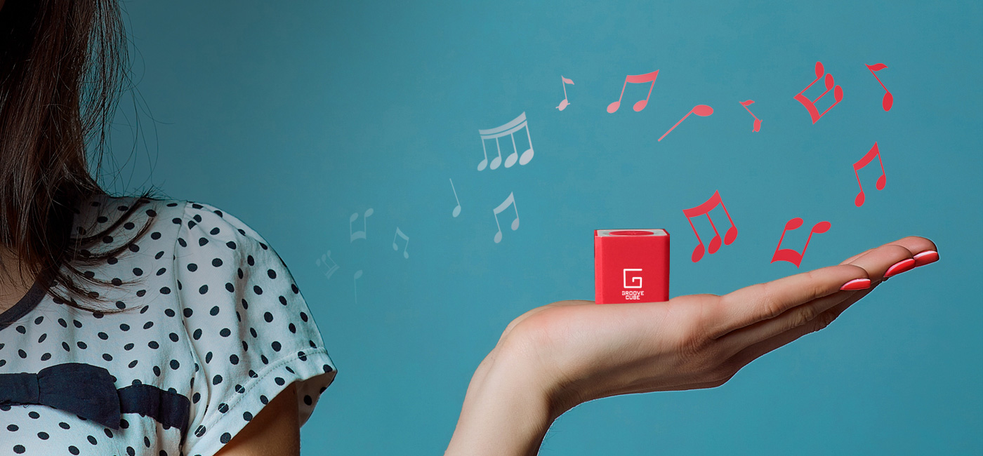 WowWee Groove Cube Shutter - bluetooth speaker